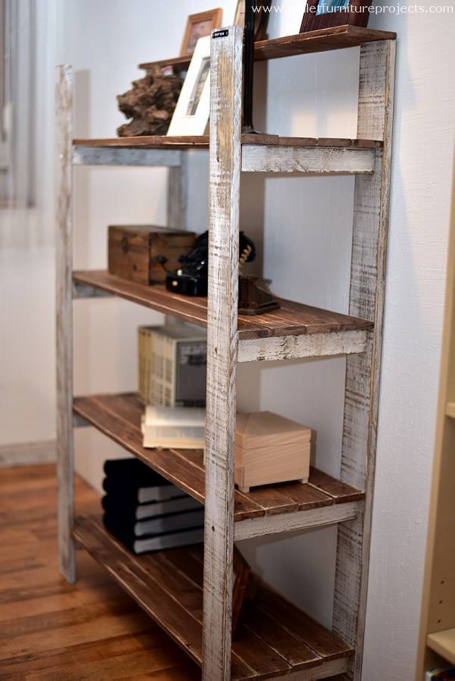 Vintage Wooden Pallet Shelf | Pallet Furniture Projects Vintage Wooden Pallet Shelf | Pallet Furniture Projects